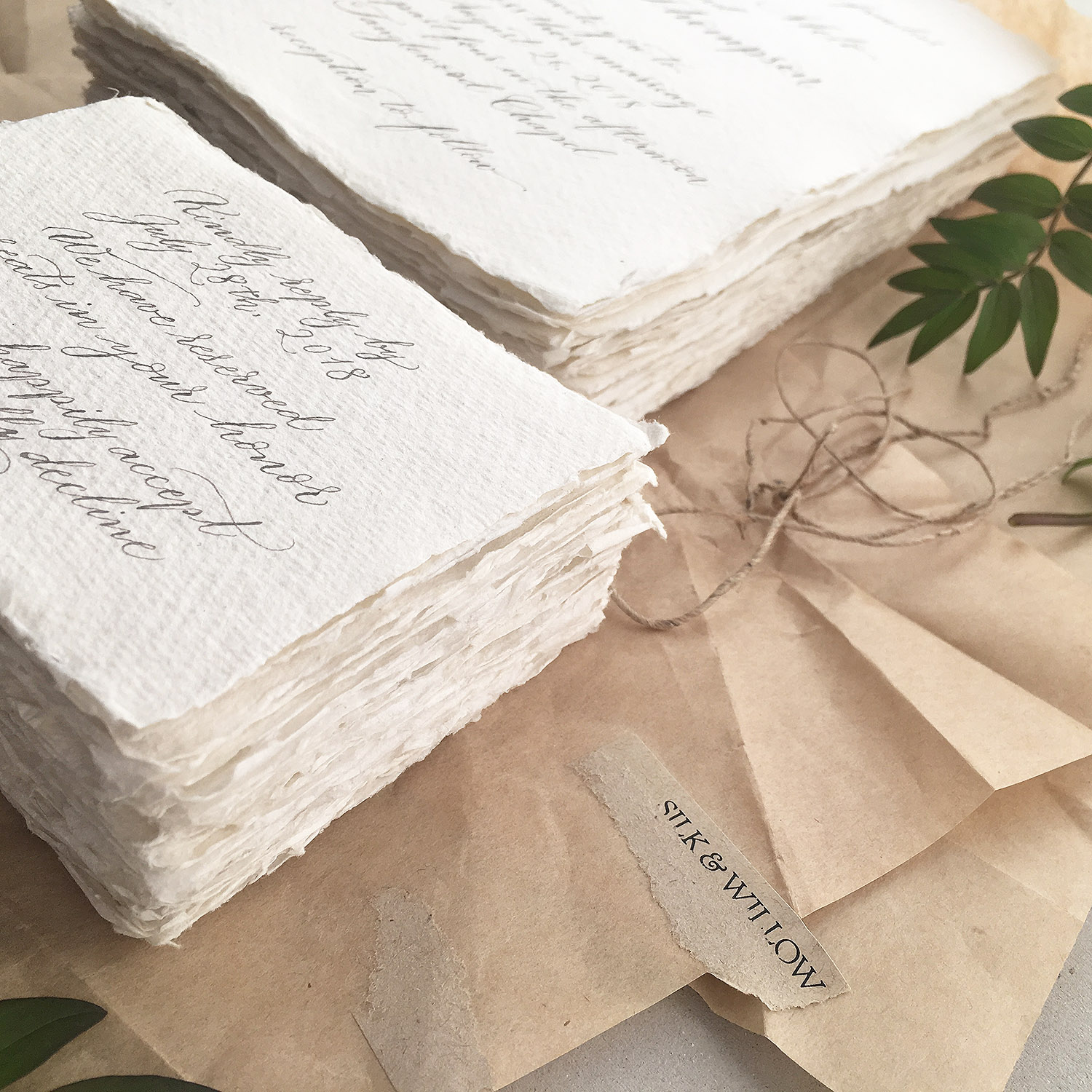 Are Handmade Papers Suitable For Modern Calligraphy By Moon Tide