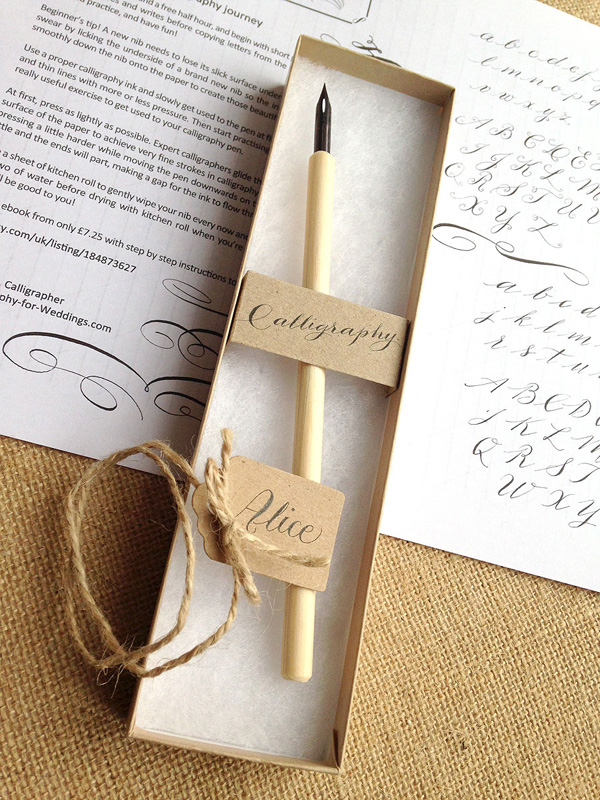 Calligraphy for weddings & more…