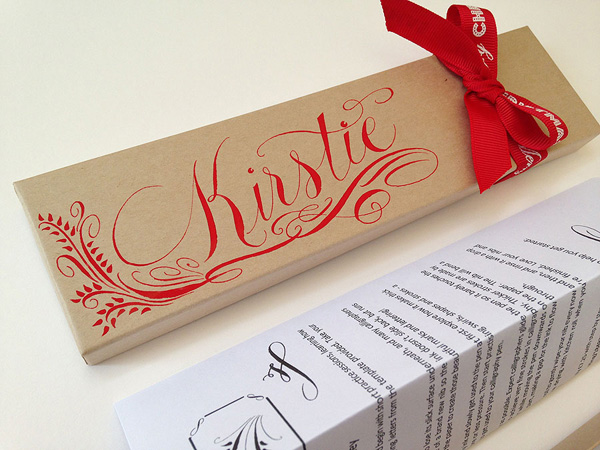 Calligraphy for weddings & more…