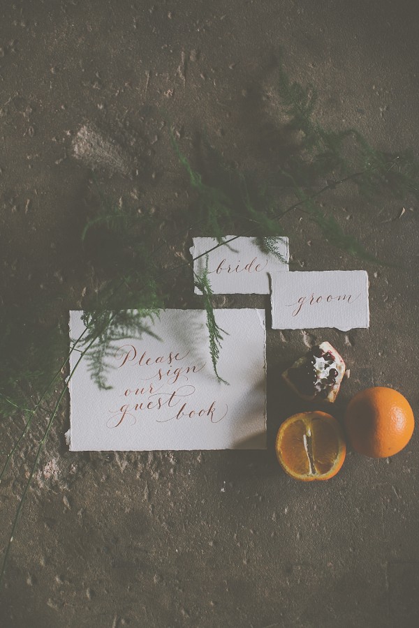 Calligraphy press feature – Rock My Wedding blog with James Melia ...