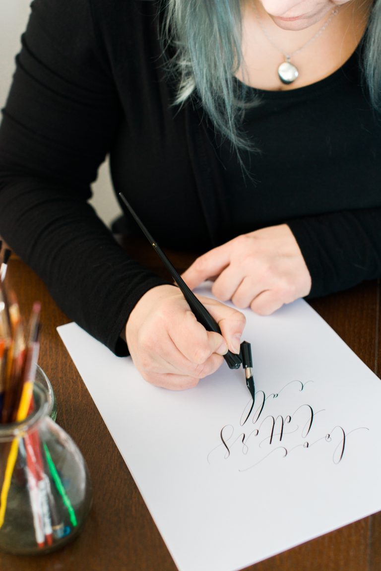 How long does it take to learn modern calligraphy? – By Moon & Tide ...