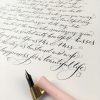 Beautiful - a bespoke calligraphy gift - By Moon & Tide Calligraphy