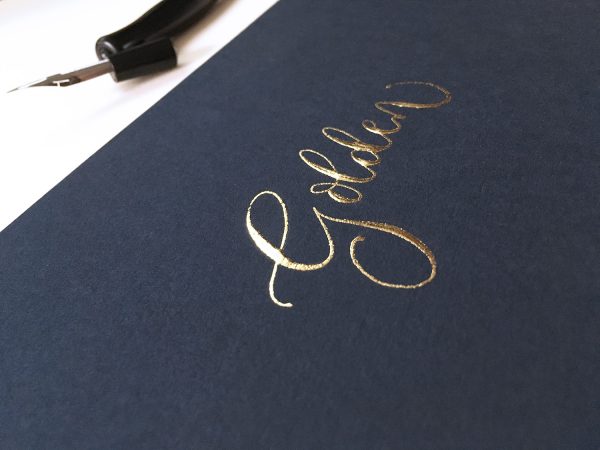 How to write your name in 22 carat gold calligraphy – By Moon & Tide ...