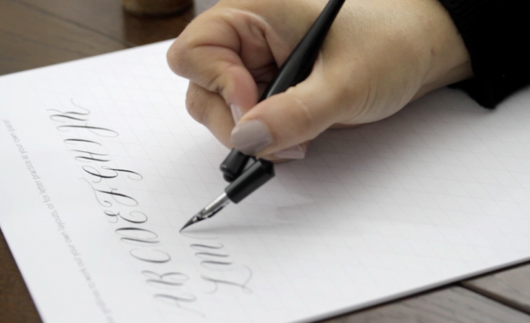 Making Beautiful Letters – a modern calligraphy workshop #4 – By Moon ...