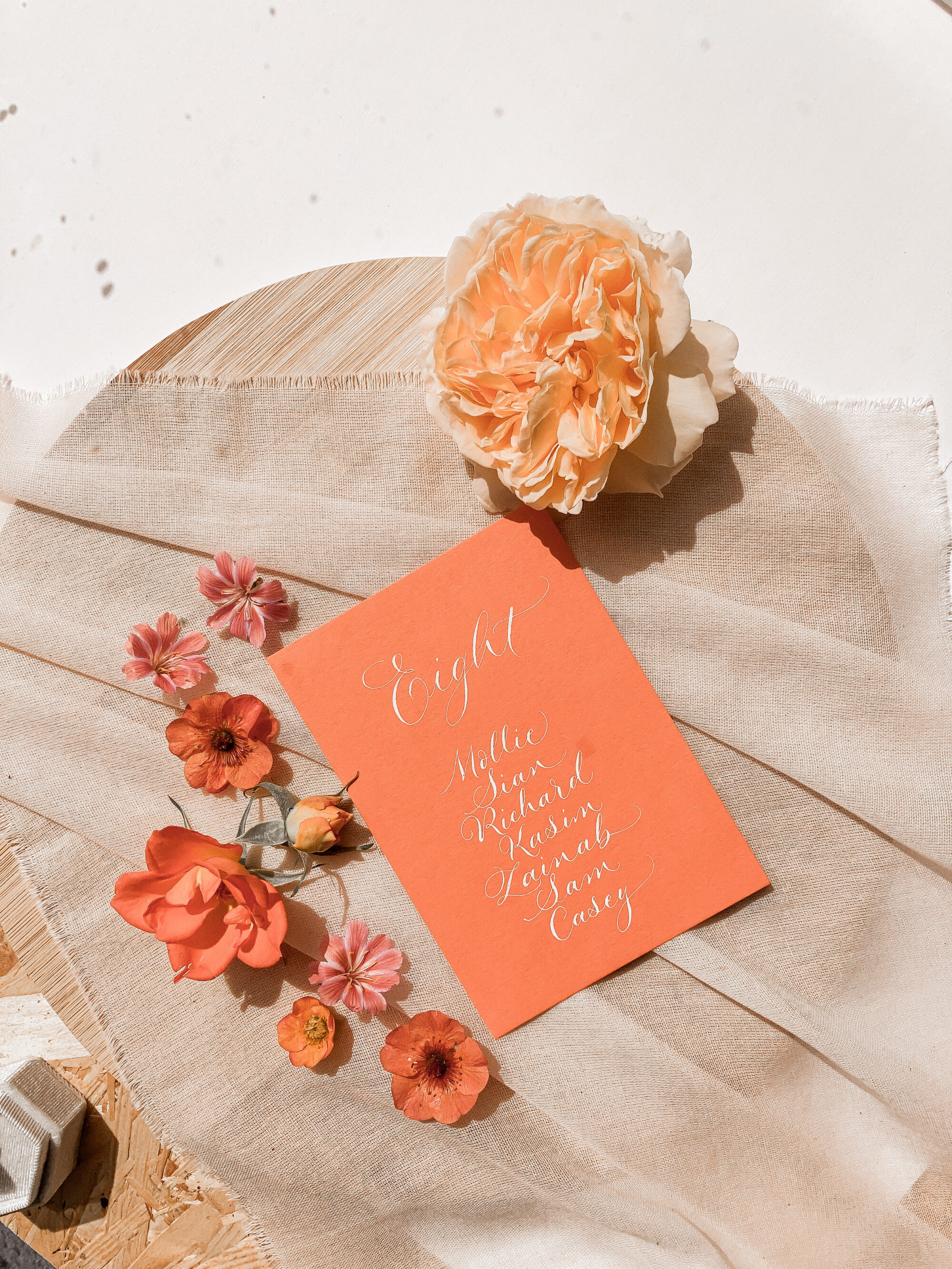 A summer of colourful calligraphy and weddings! - By Moon & Tide ...